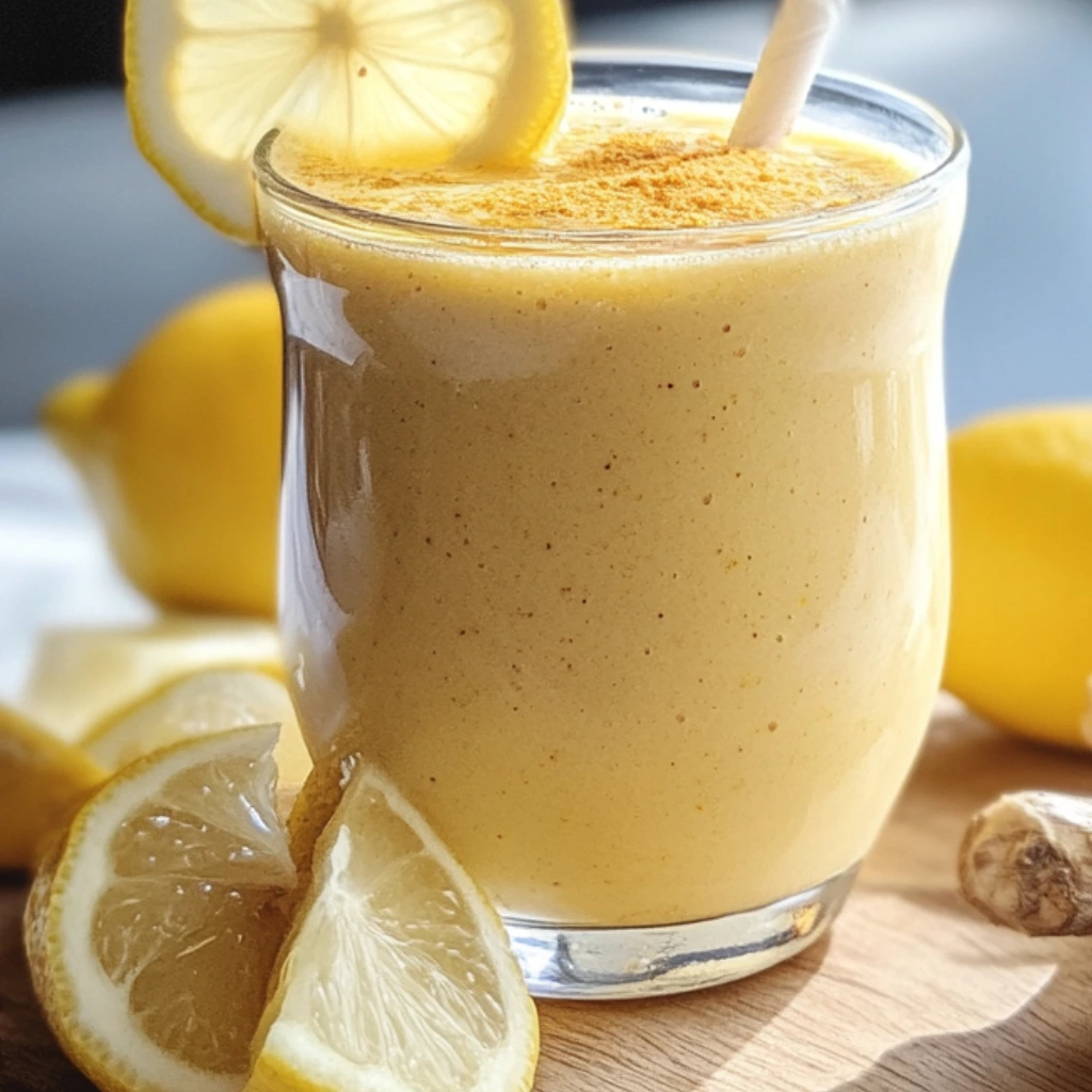 Lemon Ginger Smoothie: A Tangy, Healthy Drink You’ll Love - Healthy ...